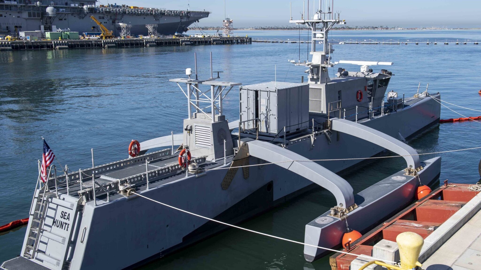 No longer 'experimental': Navy to deploy drone boats this year ...