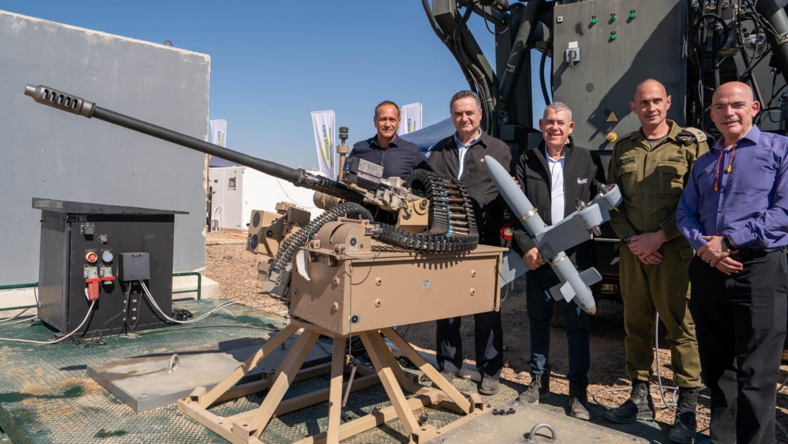 Israel completes next round of counter drone testing with guns ...