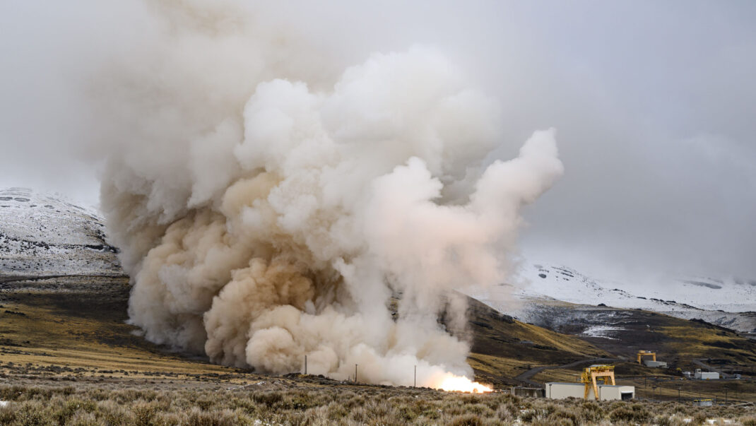 Lockheed opposes Northrop bid to remove firewall on solid rocket motor ...