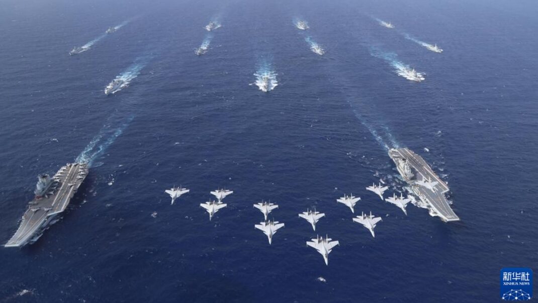 Sending two carrier groups through First Island Chain shows China's ...