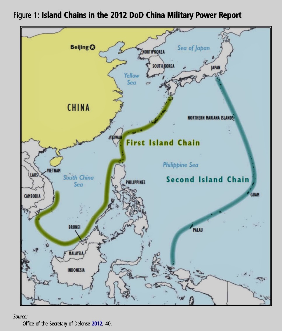 Sending two carrier groups through First Island Chain shows China's ...