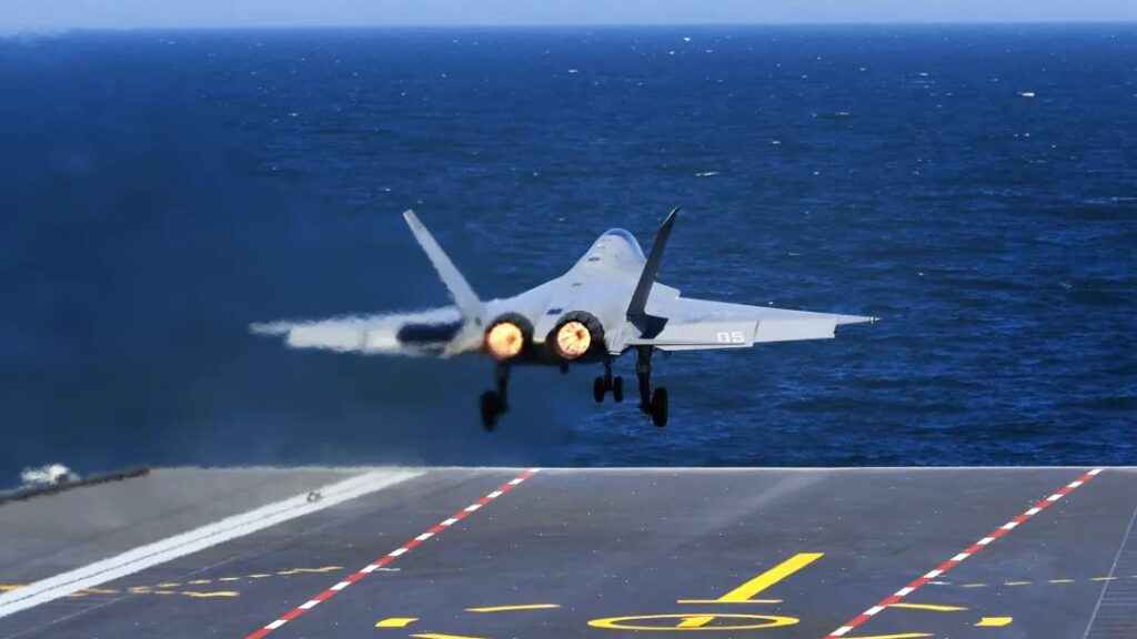 China shows catapult launches of carrierborne aircraft for the first ...