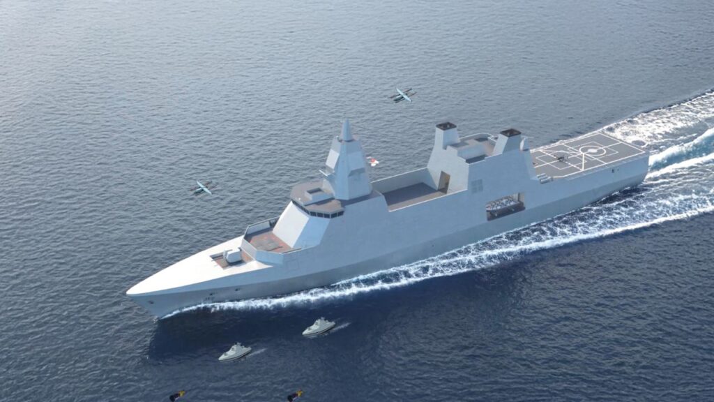 Singapore's navy launches first of new class of multi-role drone ...